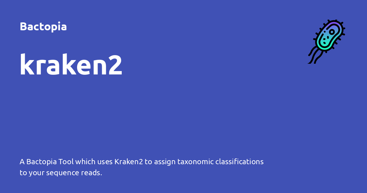 kraken2 - Bactopia