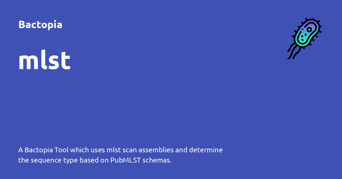 mlst - Bactopia