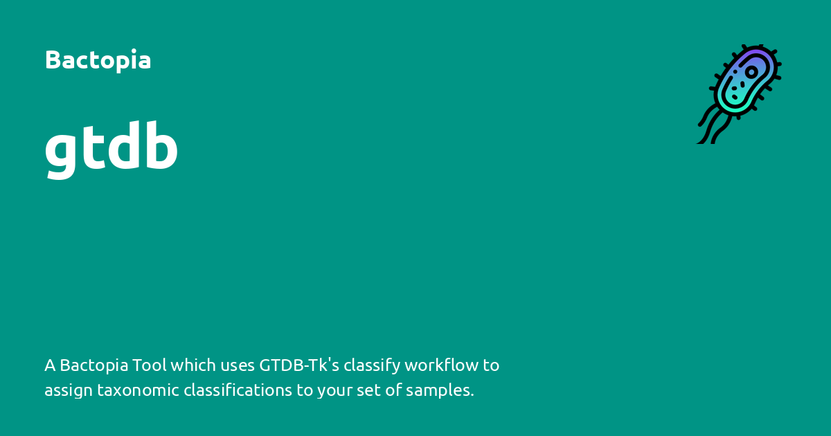 gtdb - Bactopia