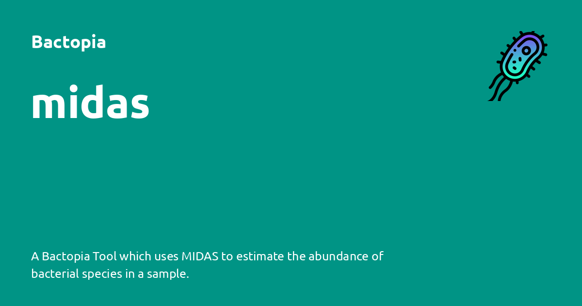 midas - Bactopia