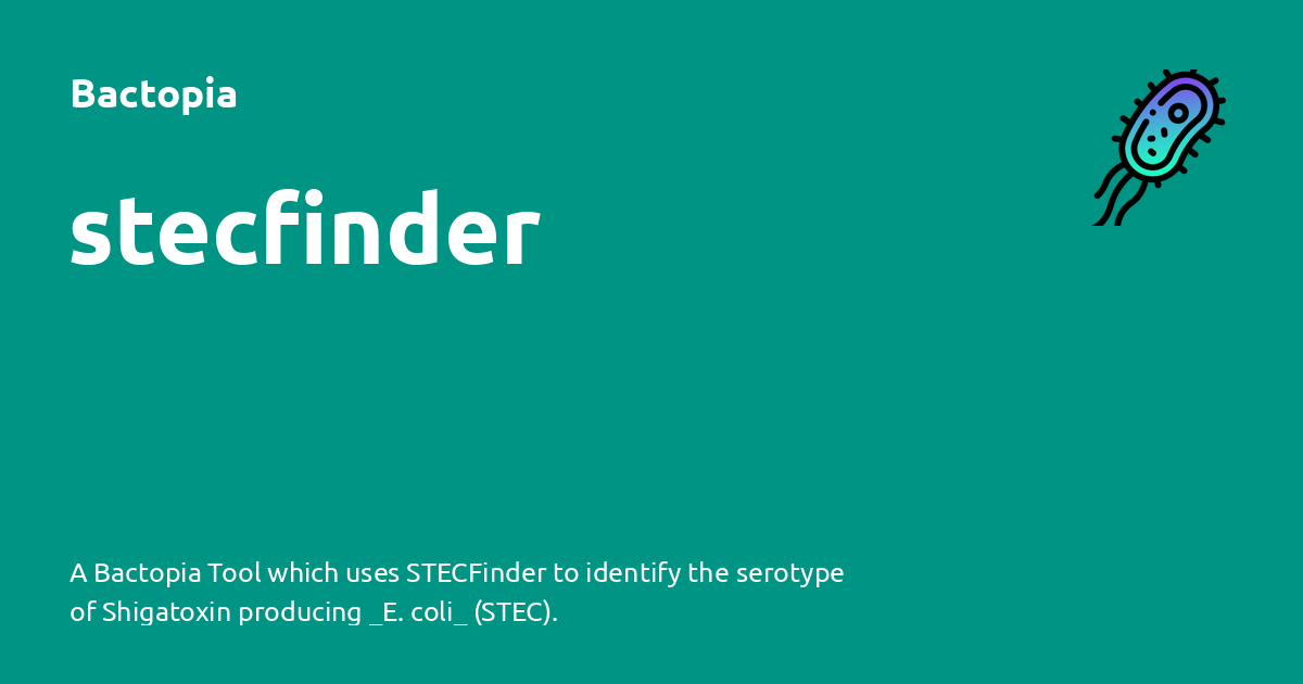 stecfinder - Bactopia